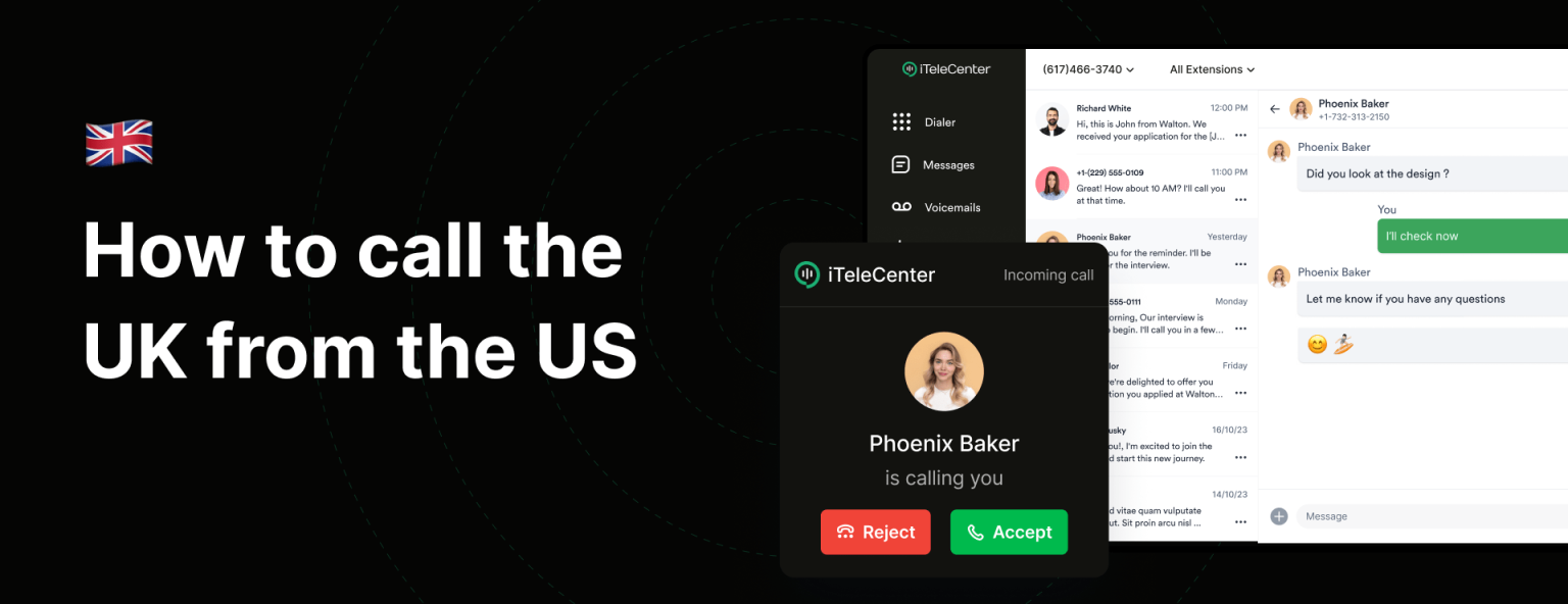 How to Call the UK from the US in 2024 [Guide + Area Codes]