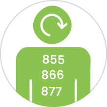 #1 Source for 855 Numbers – Get an 855 number instantly!
